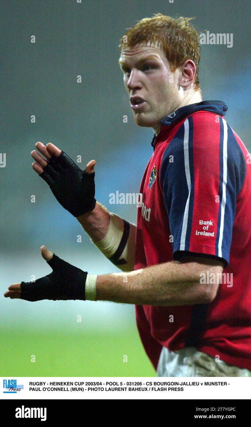 Paul o'connell rugby hi-res stock photography and images - Alamy