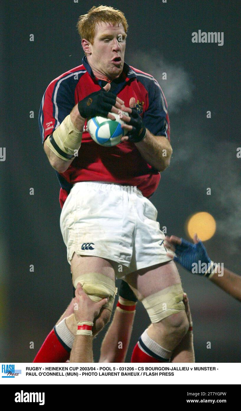 Paul o'connell rugby hi-res stock photography and images - Alamy