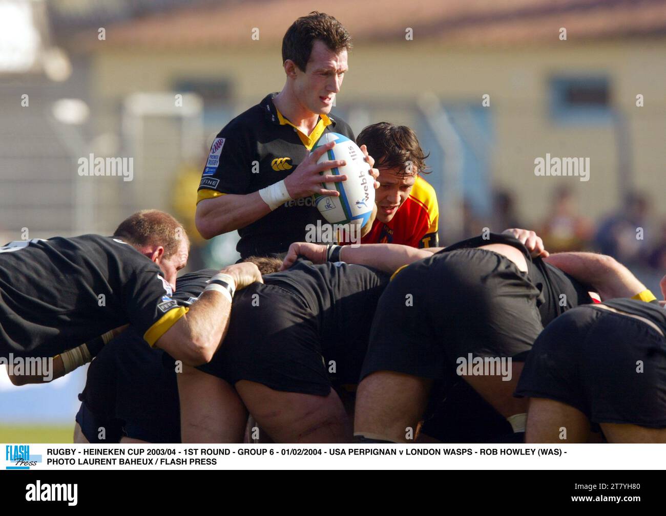 Rob howley wasps heineken cup 2004 hi-res stock photography and images ...