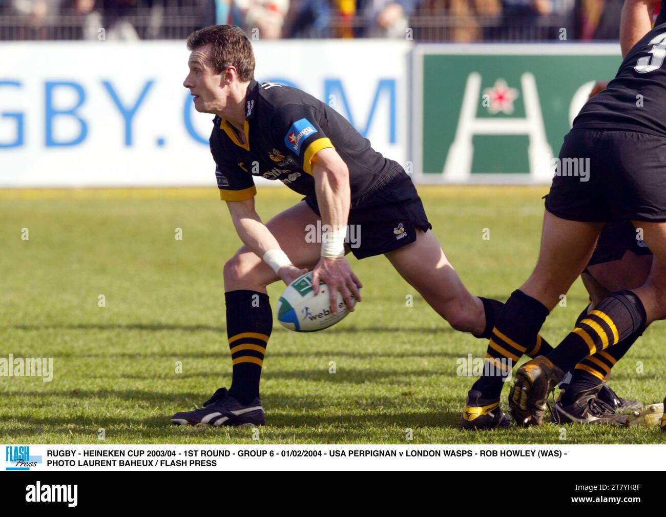 Rob howley wasps heineken cup 2004 hi-res stock photography and images ...
