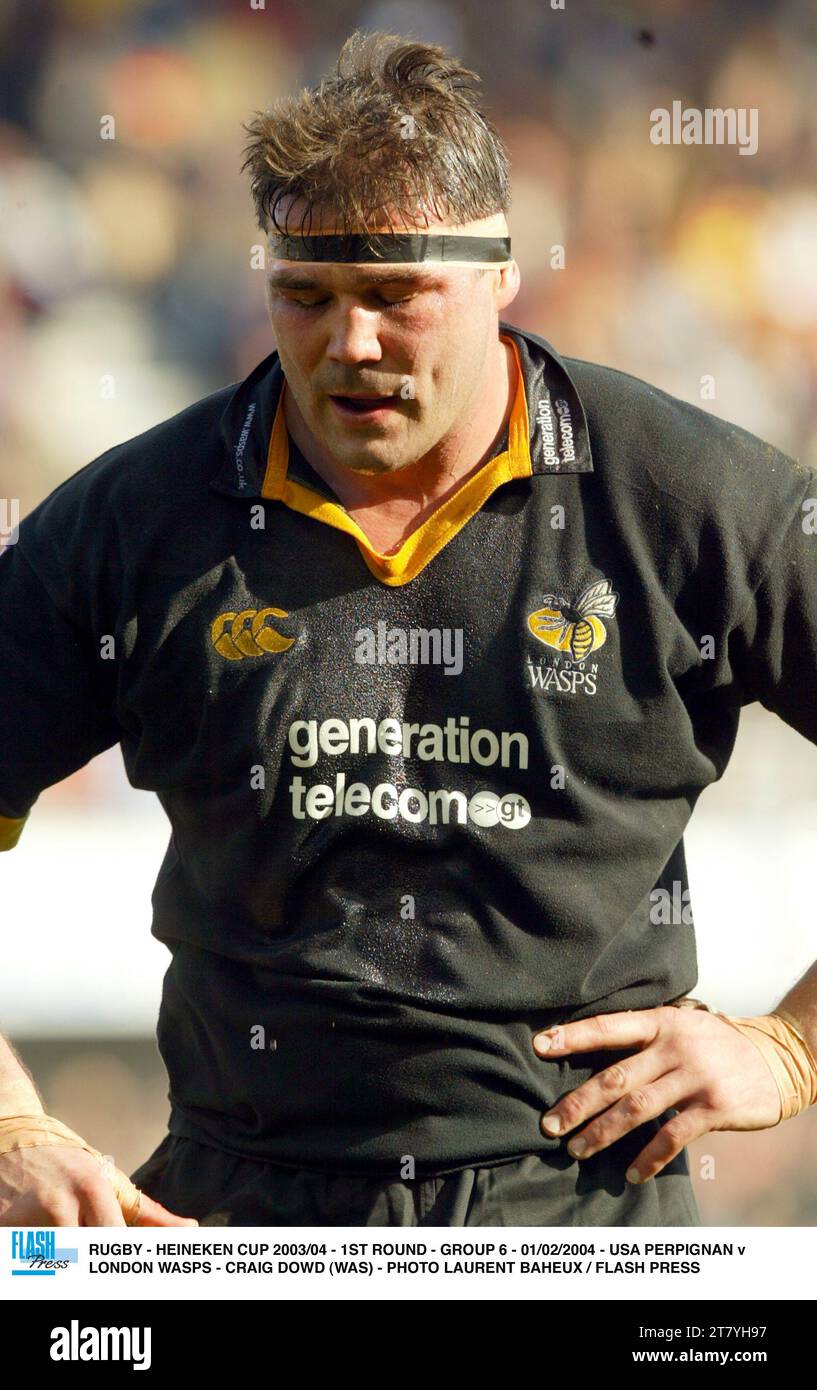 London wasps craig dowd hi-res stock photography and images - Alamy