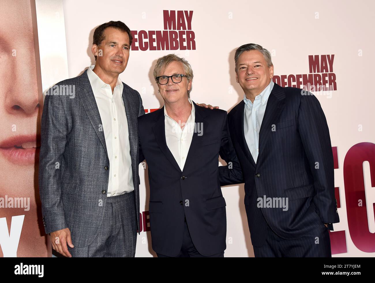 Los Angeles, USA. 16th Nov, 2023. Scott Stuber, Todd Haynes, Ted ...