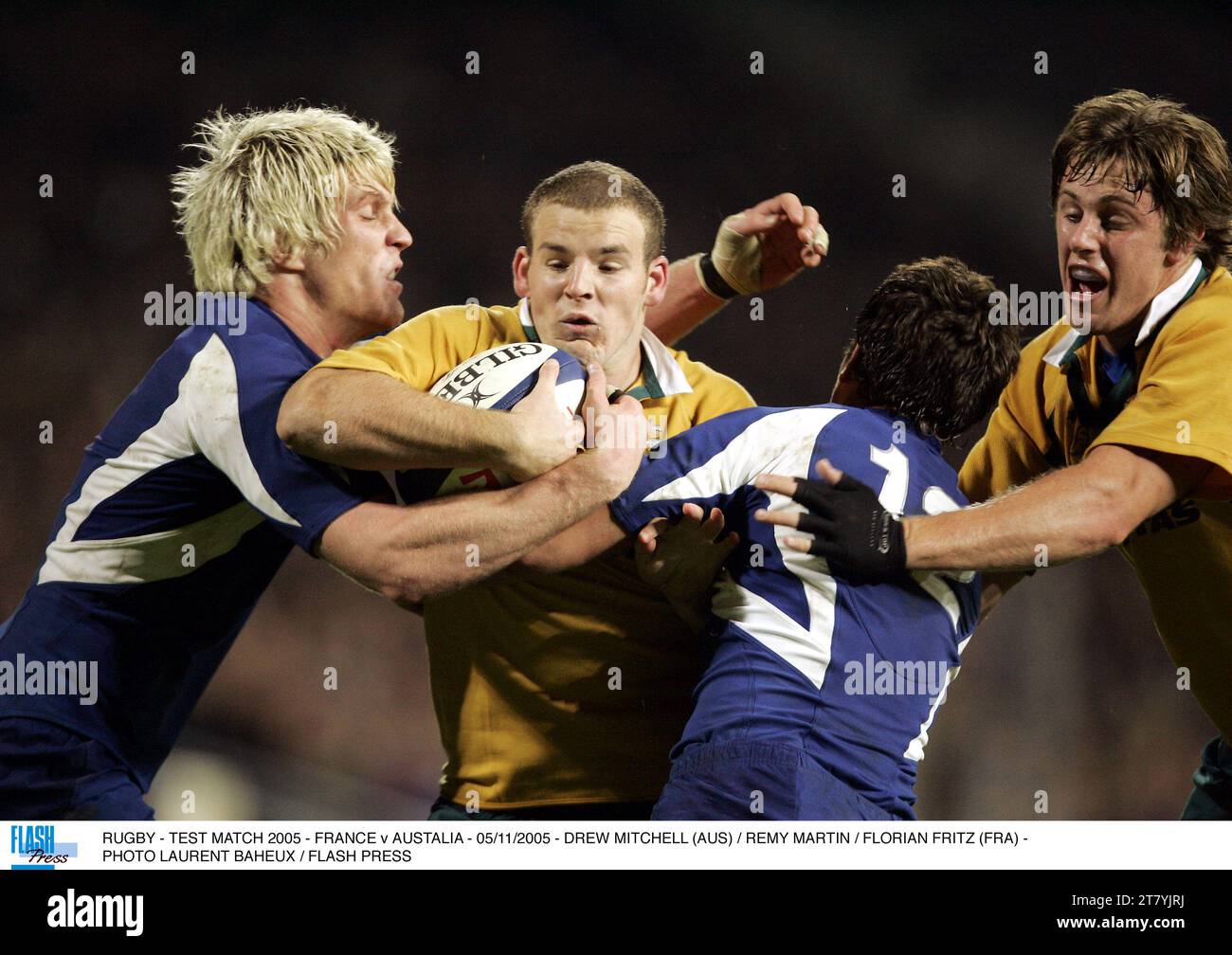 RUGBY - TEST MATCH 2005 - FRANCE v AUSTALIA - 05/11/2005 - DREW ...
