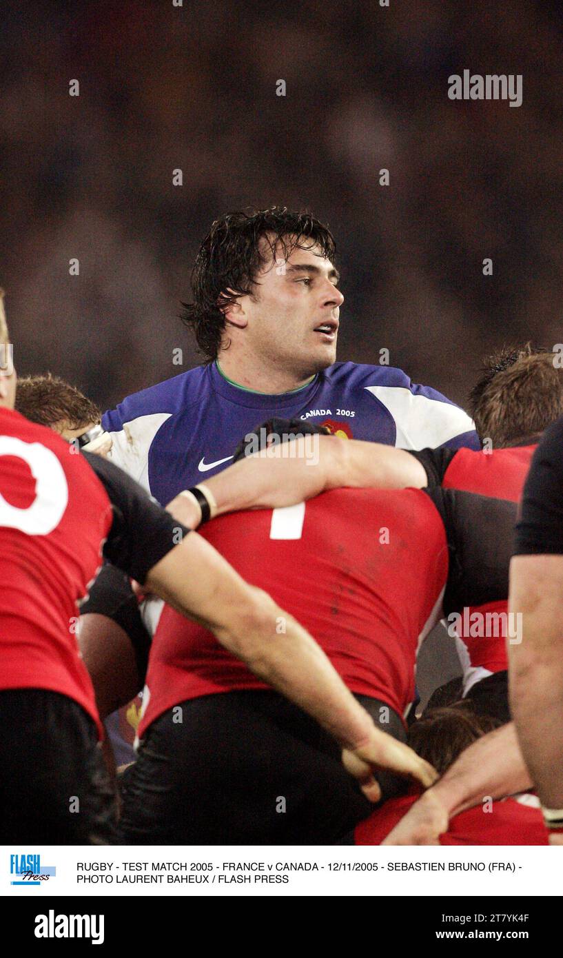 RUGBY - TEST MATCH 2005 - FRANCE v CANADA - 12/11/2005 - SEBASTIEN ...