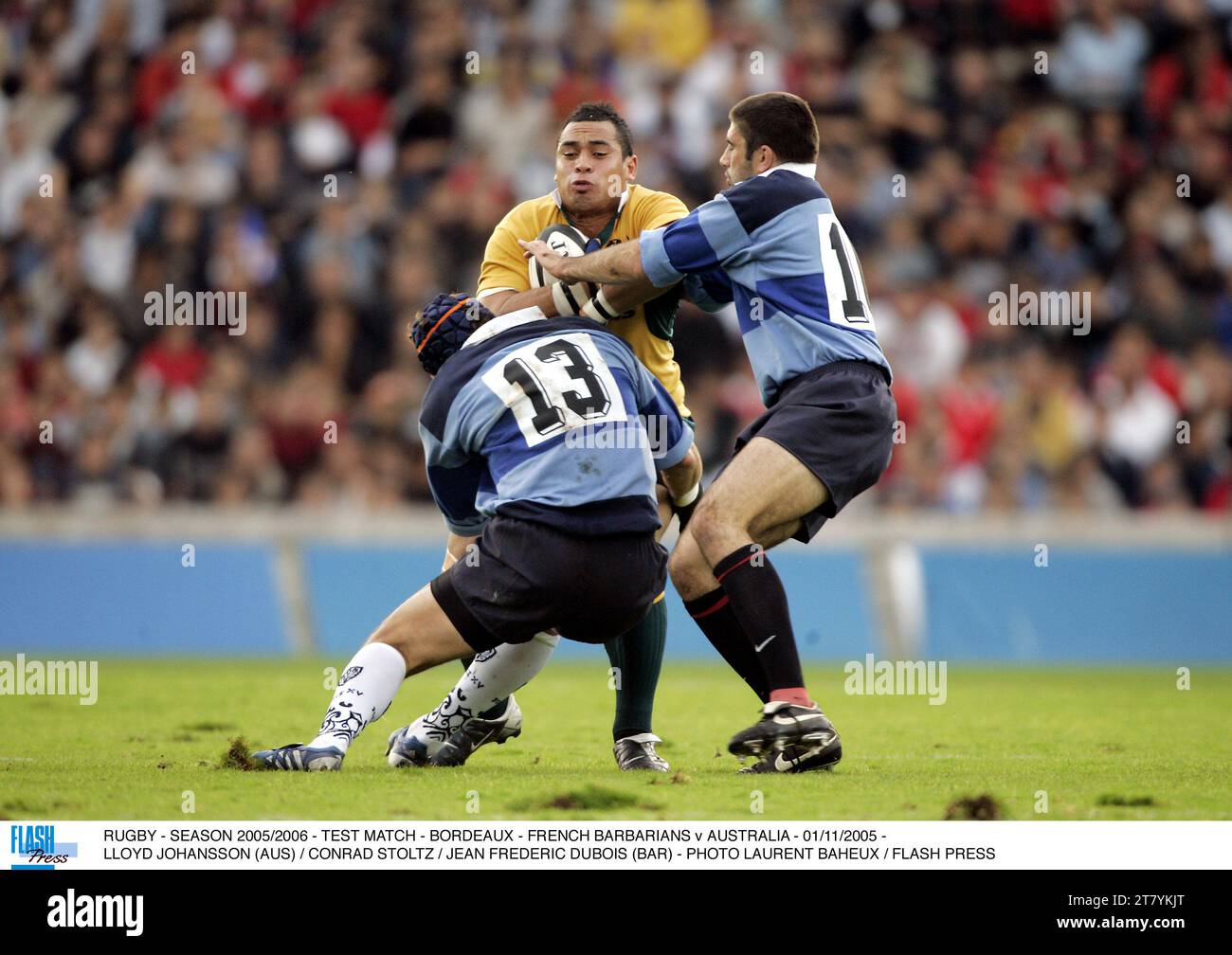 RUGBY - SEASON 2005/2006 - TEST MATCH - BORDEAUX - FRENCH BARBARIANS v ...