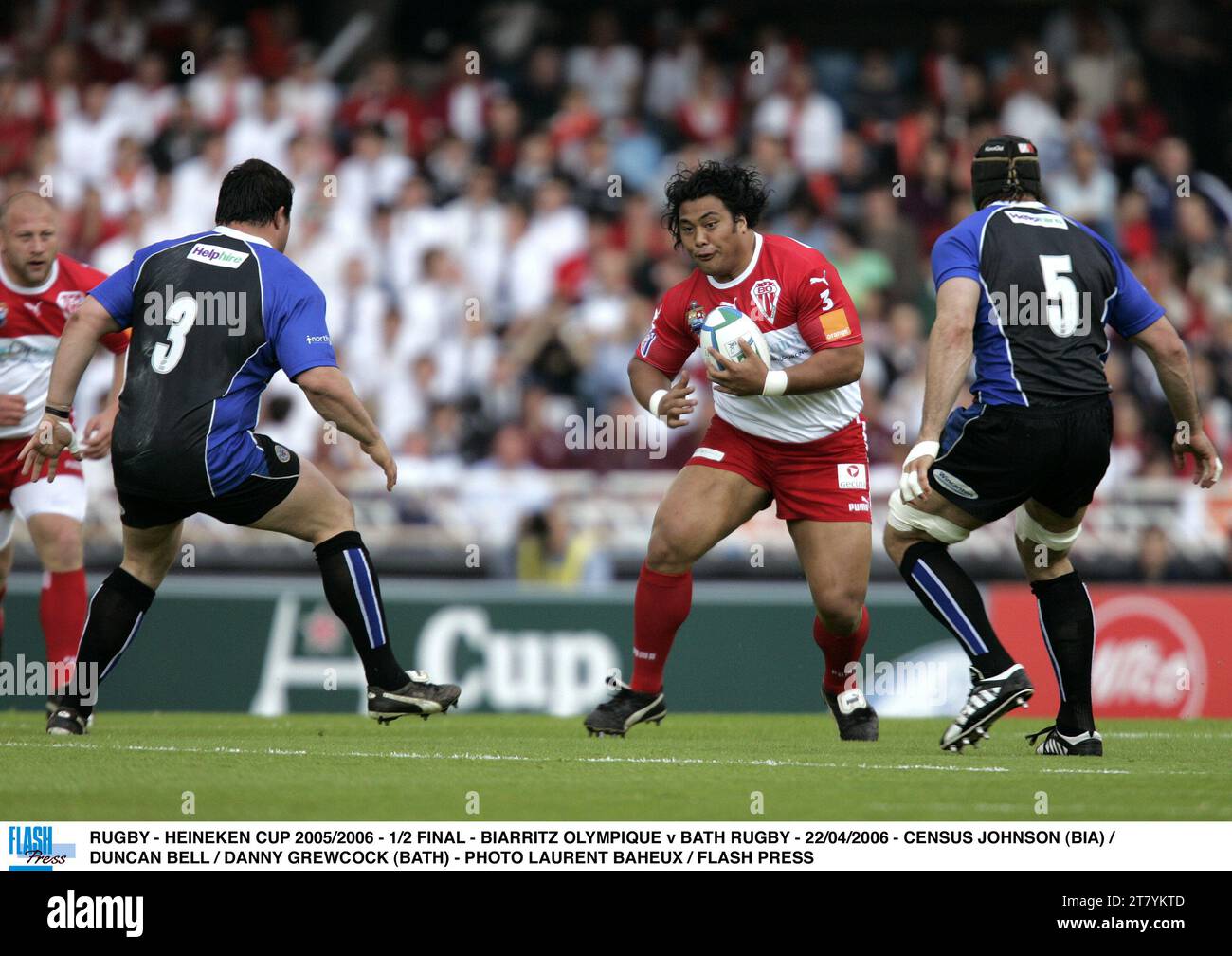 RUGBY - HEINEKEN CUP 2005/2006 - 1/2 FINAL - BIARRITZ OLYMPIQUE v BATH ...