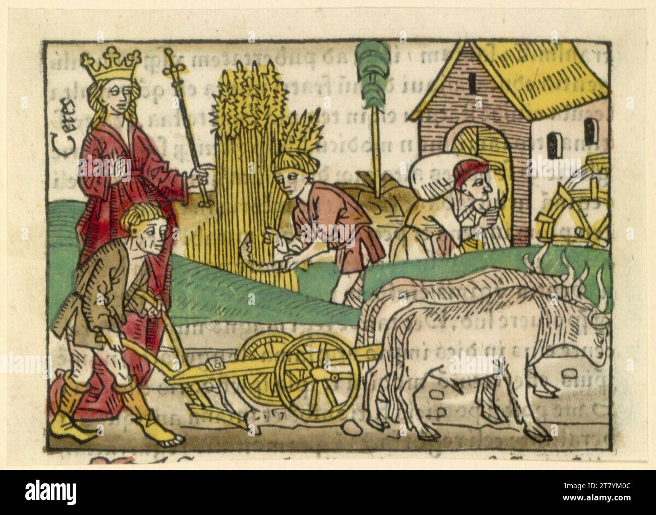 Johann Zainer The Cereal goddess of the fruits and Sicilian Queen ...