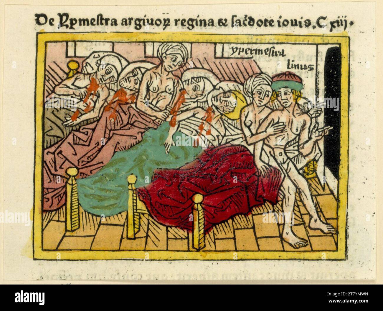 Johann Zainer The Ypermestra Argiuorum Queen and Priest Iono ...