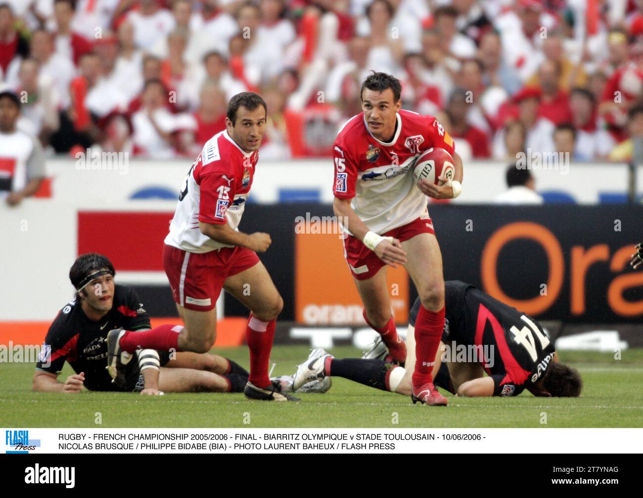 RUGBY - FRENCH CHAMPIONSHIP 2005/2006 - FINAL - BIARRITZ OLYMPIQUE v ...