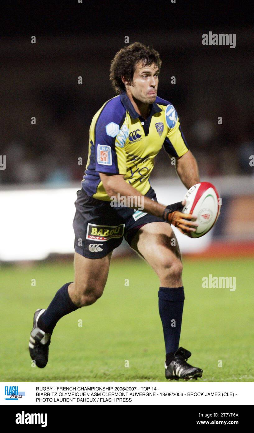 RUGBY - FRENCH CHAMPIONSHIP 2006/2007 - TOP 14 - BIARRITZ OLYMPIQUE v ...