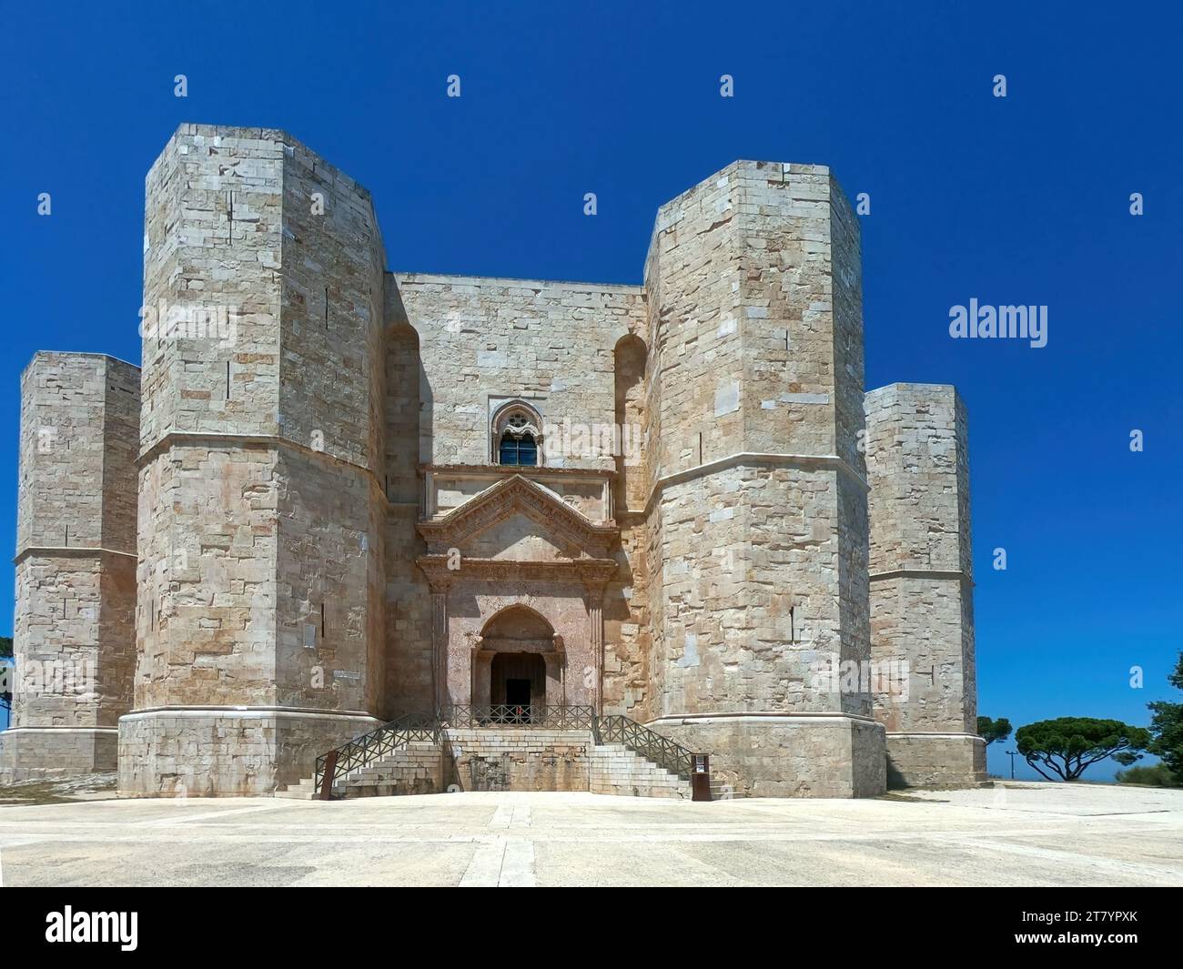 Andria, Puglia, Castel del Monte. Castel del Monte is a thirteenth ...