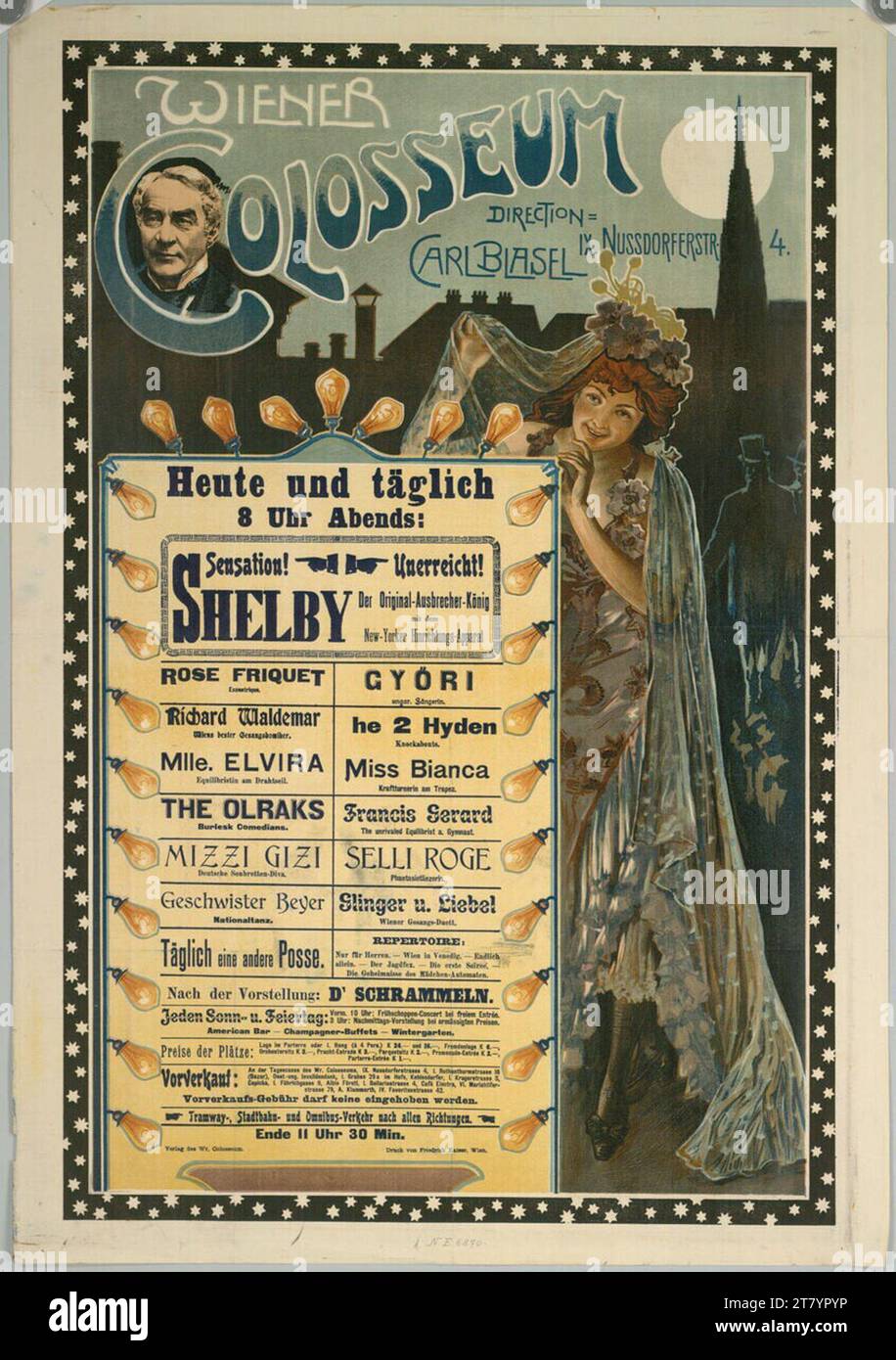 Anonym Vienna Colosseum; Shelby The original breakout king with the New ...