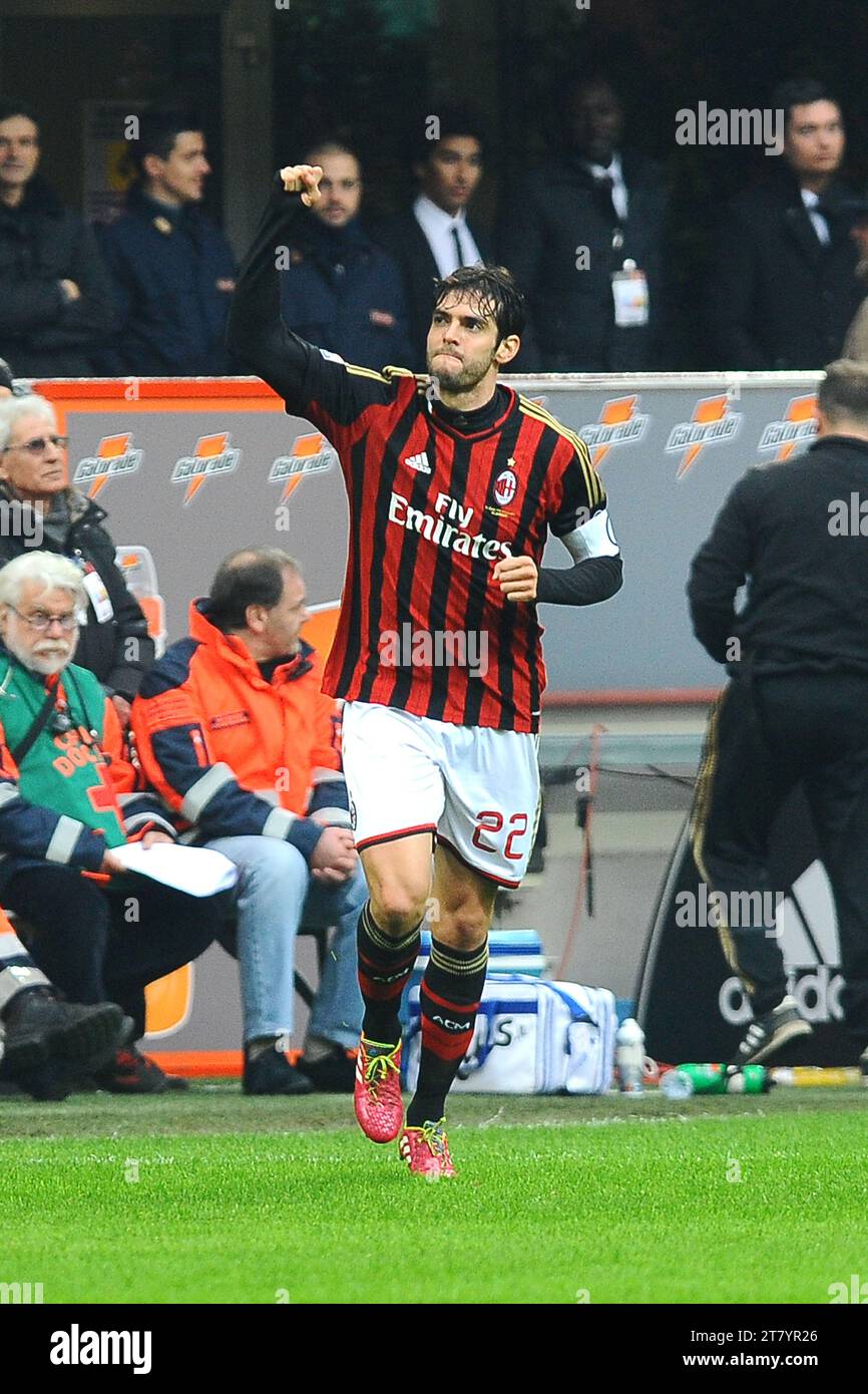 Ricardo kaka celebrates hi-res stock photography and images - Alamy