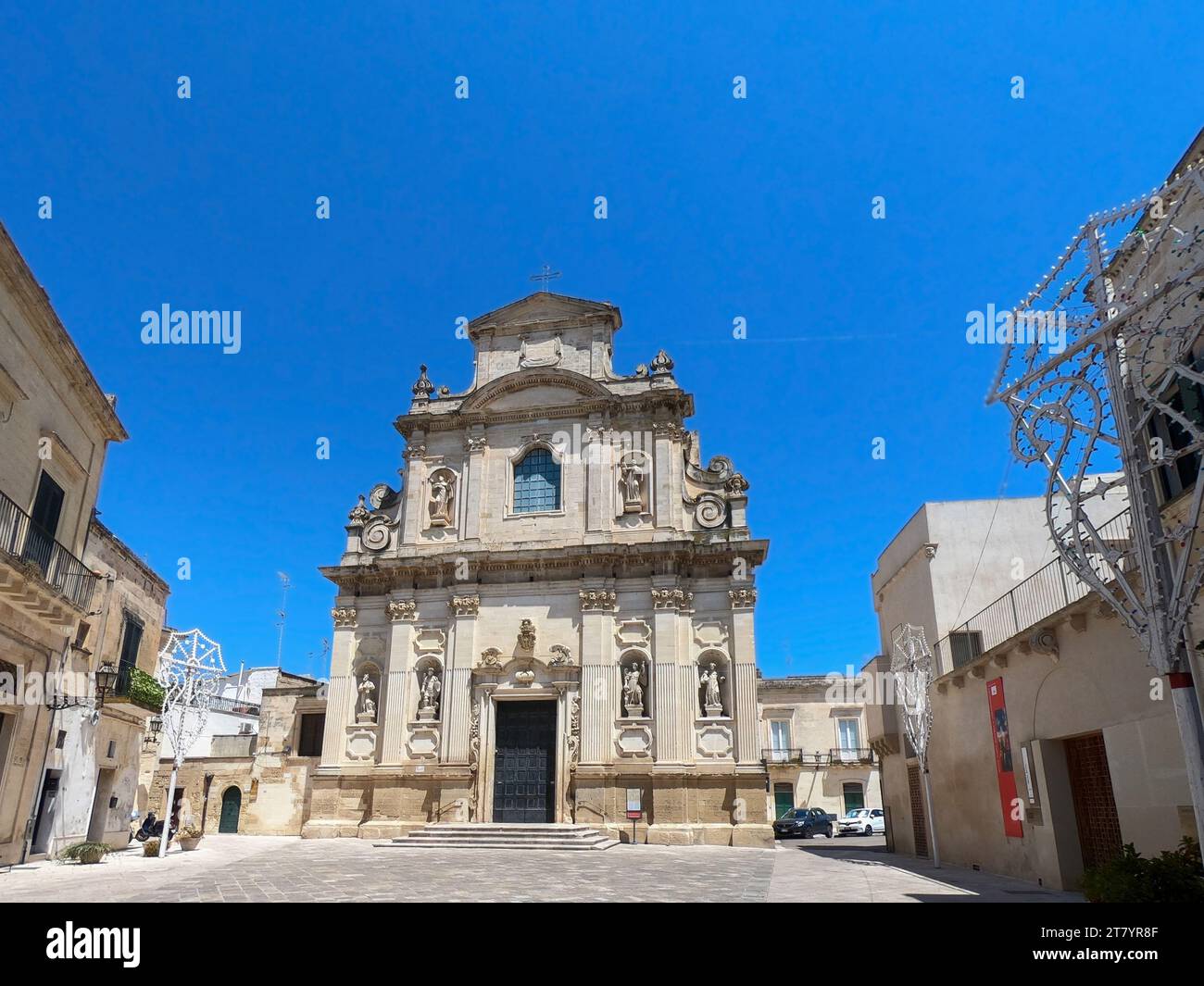 Church of Santa Chiara, in the baroque city of Lecce Stock Photo - Alamy