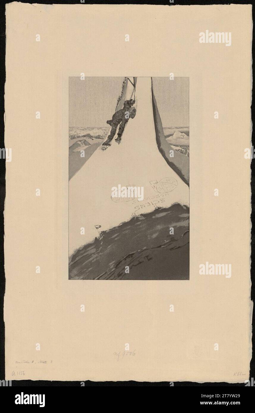 Max Klinger Philosophy (Opus 13, Blatt 3). Etching, aquatinta, japana ...