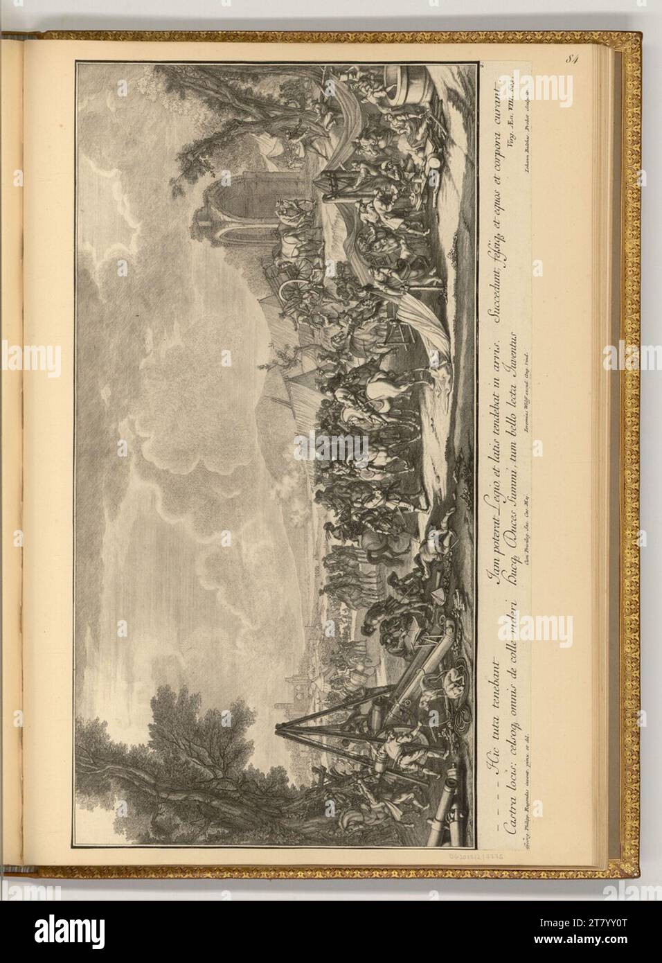 Georg Philipp Rugendas Beating a warehouse. etching 1708-1724 , 1708/ ...