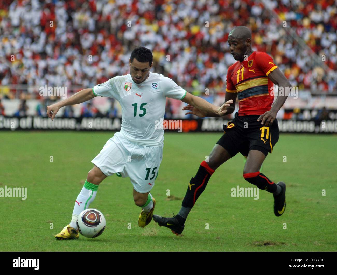FOOTBALL - AFRICAN NATIONS CUP 2010 - GROUP A - ALGERIA v ANGOLA - 18 ...