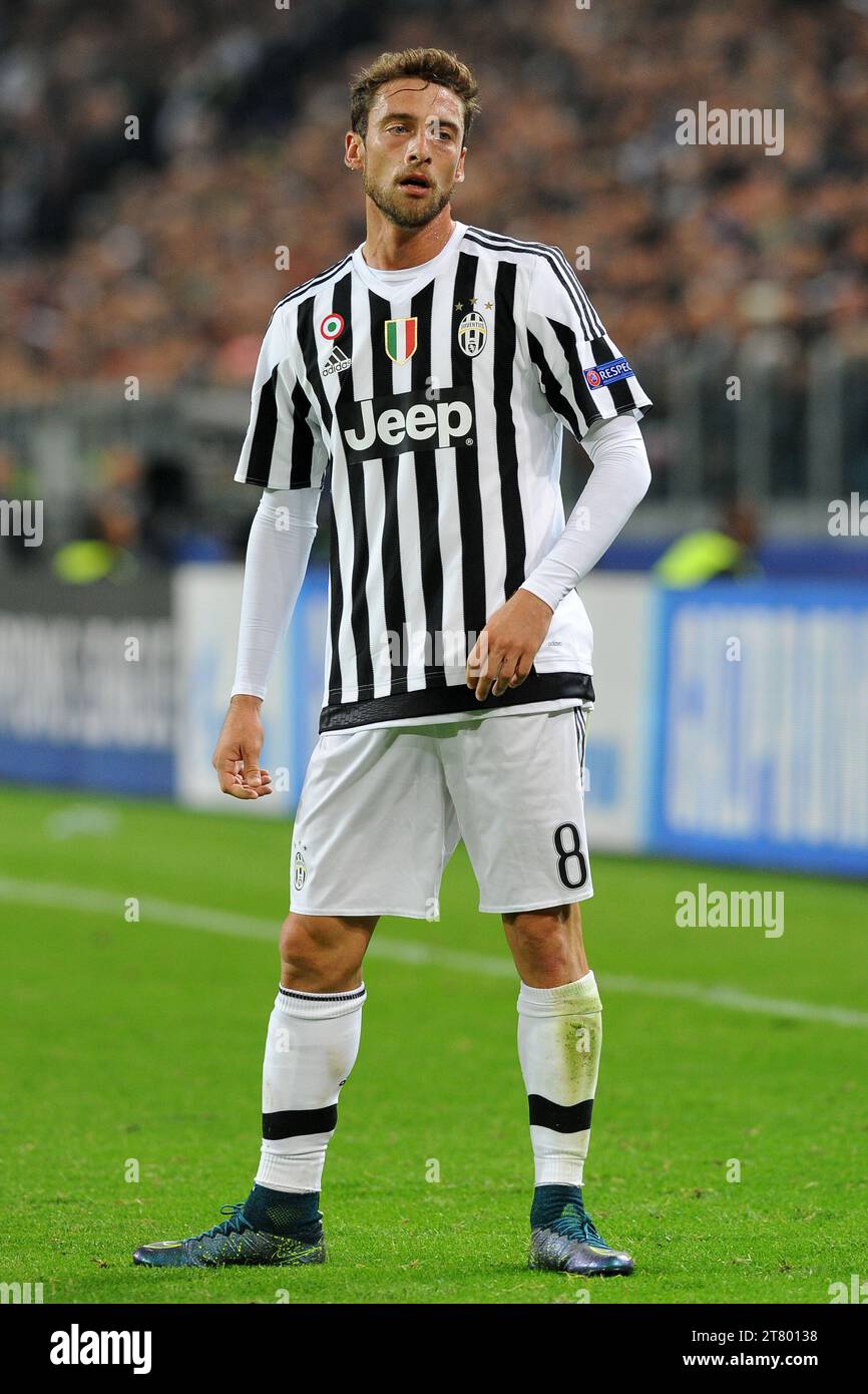 Claudio Marchisio of Juventus FC looks on during the UEFA Champions ...
