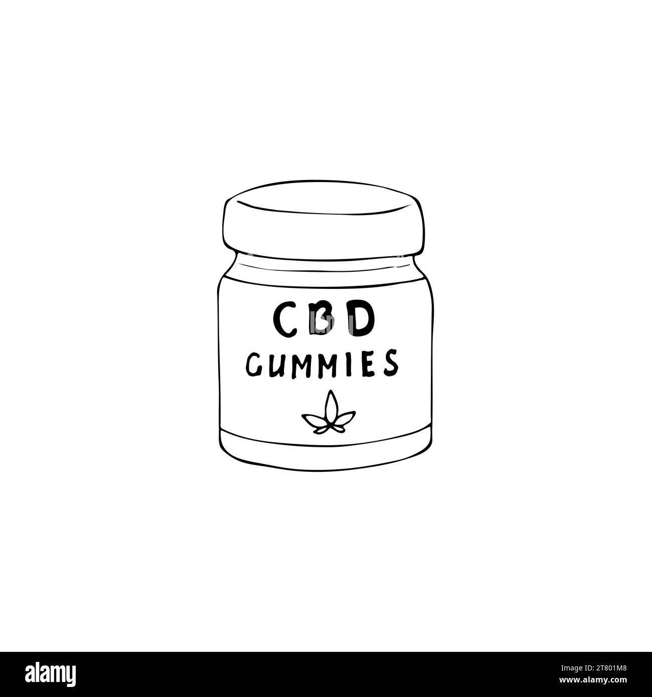 Weed gummies candy Black and White Stock Photos & Images - Alamy
