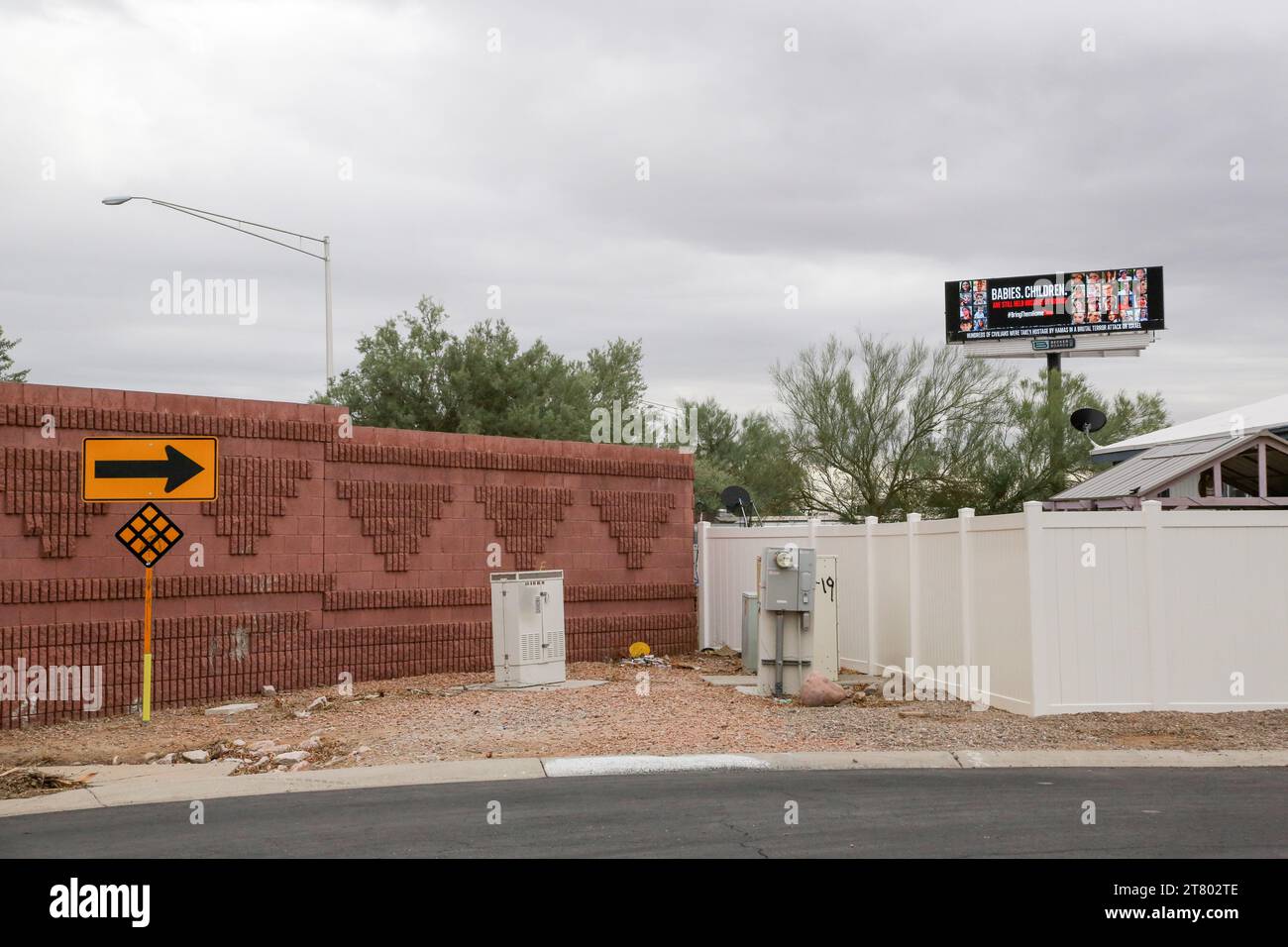 A rotating, digital billboard displaying photos of the some of the more ...