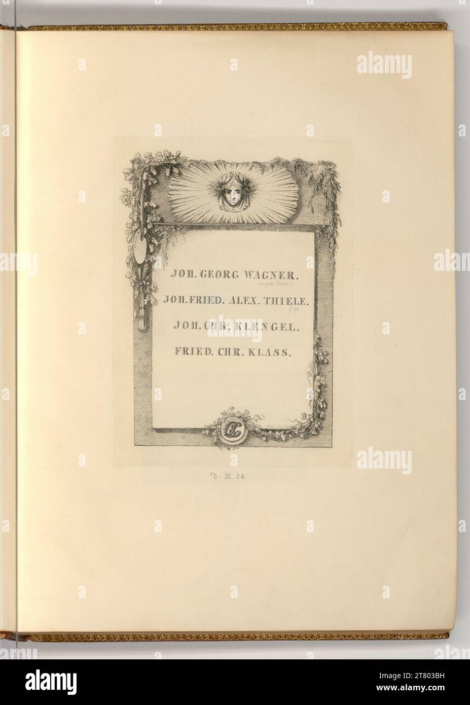 Johann friedrich alexander thiele hi-res stock photography and images ...