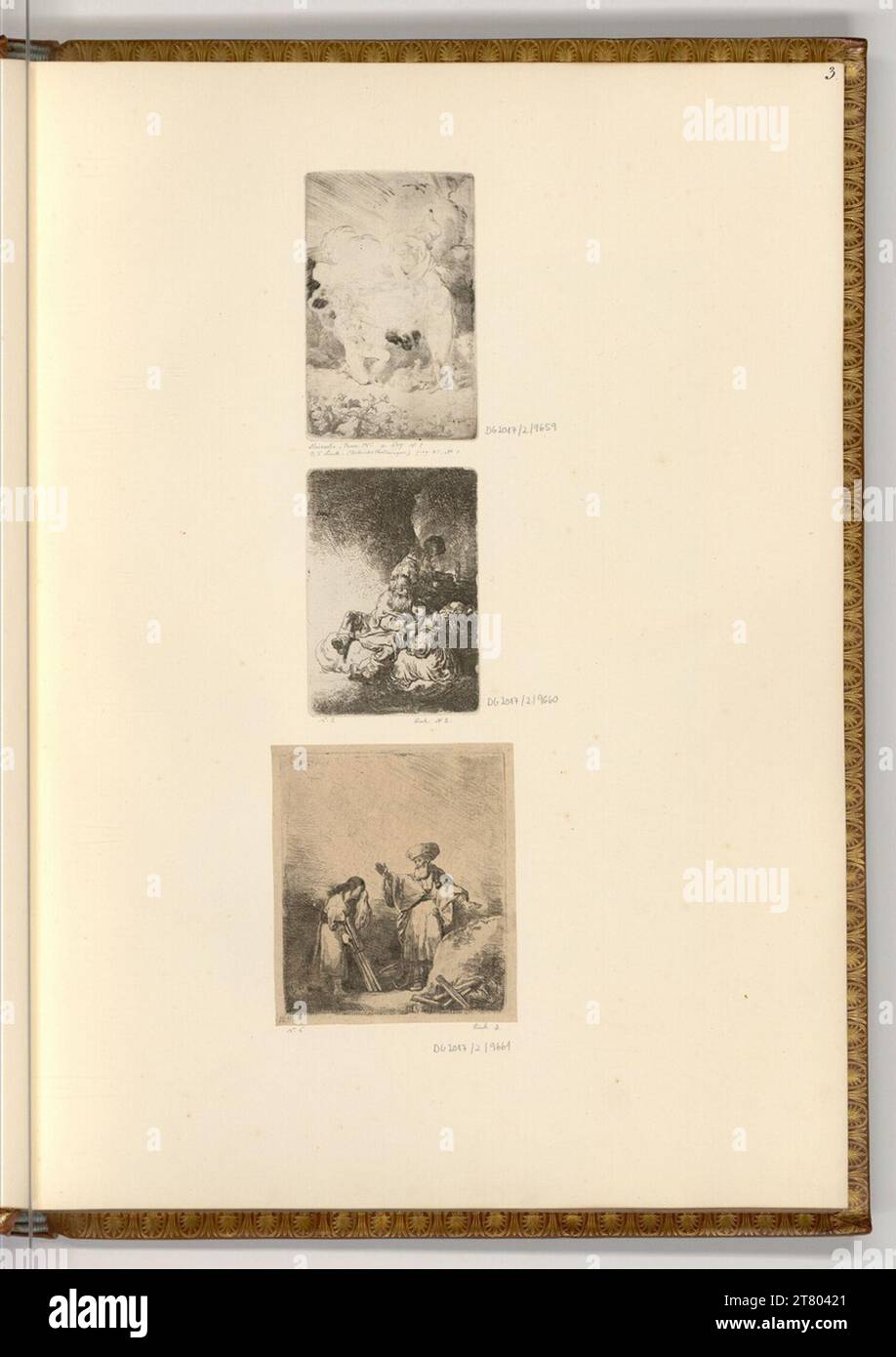 Christian Wilhelm Ernst Dietrich (Ausführende r Künstler in) Adam and Eva; Loth and his ...