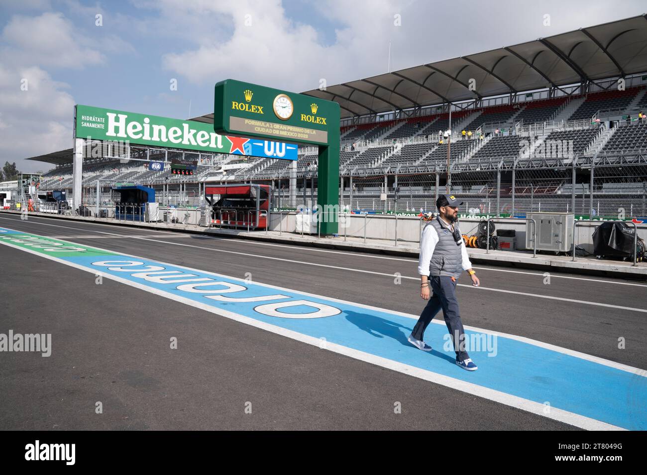 Over 80 firefighters and pit marshals work to keep the pit lane safe ...