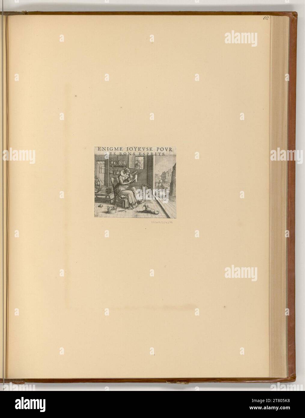 Matthäus Merian der Ältere (Engraver) Happy enigma for good minds. etching 1608-1650 , 1608/1650 ...