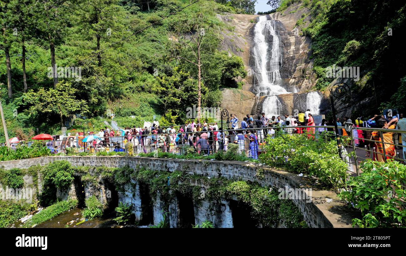 Silver cascade falls kodaikanal, hi-res stock photography and images ...