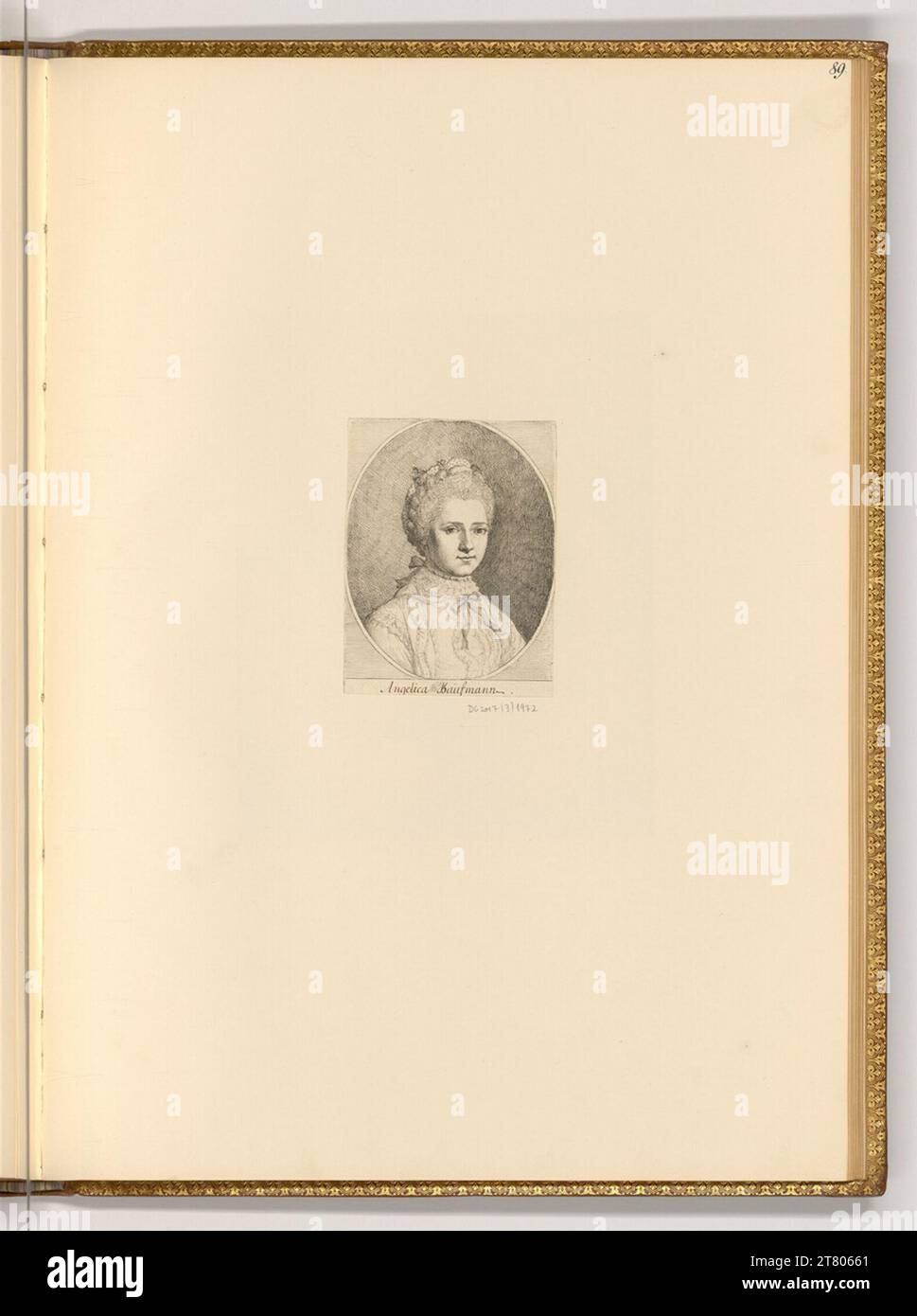 Maria Anna Angelika Catharina Kauffmann Portrait Angelica Kaufmann ...