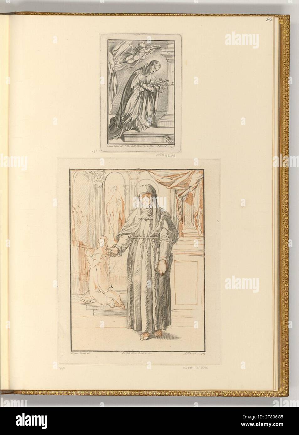 Johann Adam von Bartsch (Engraver) Saint Aloisius of Gonzaga ...