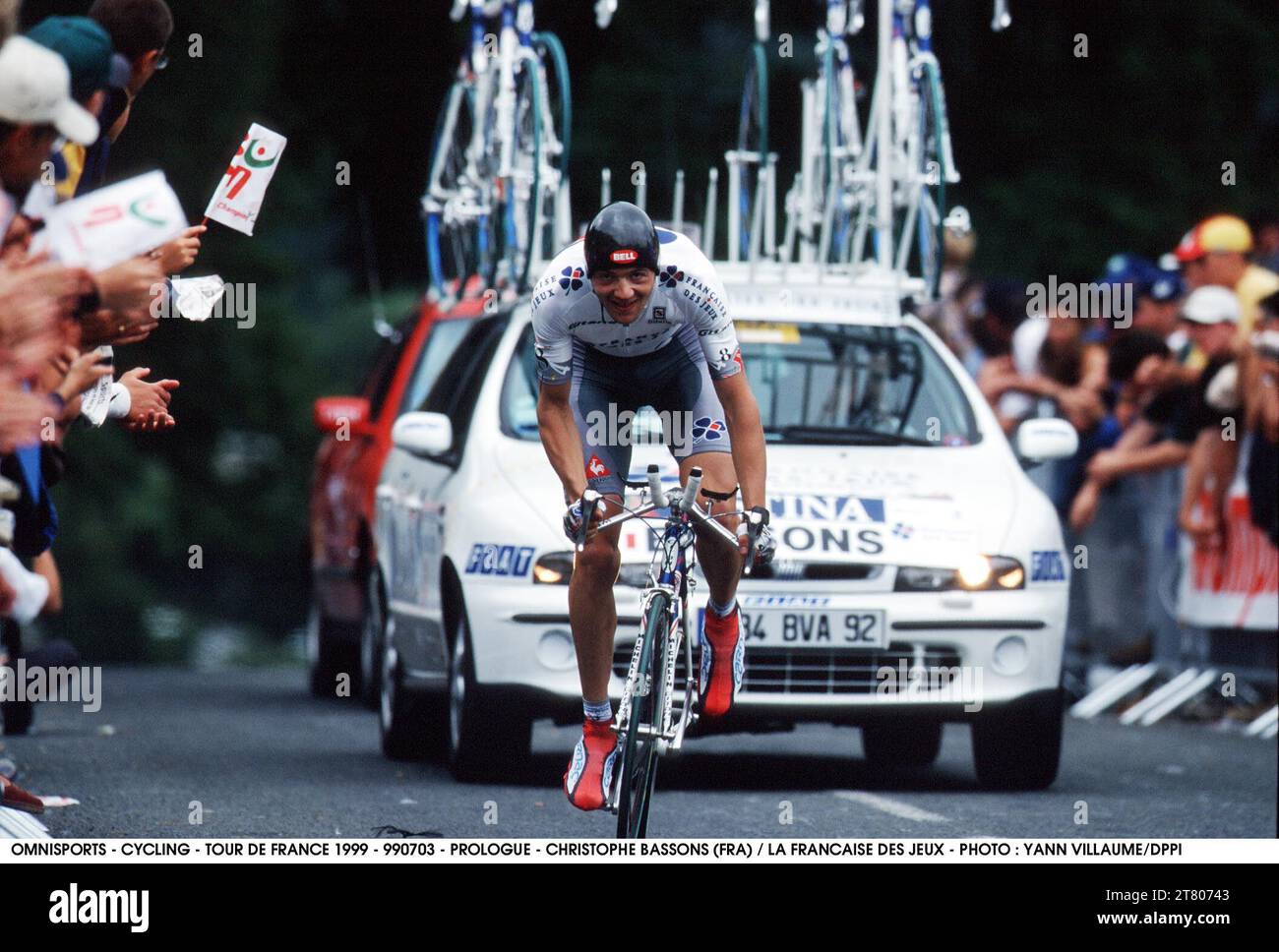 CYCLING - TOUR DE FRANCE 1999 - 990703 - PROLOGUE - CHRISTOPHE BASSONS ...