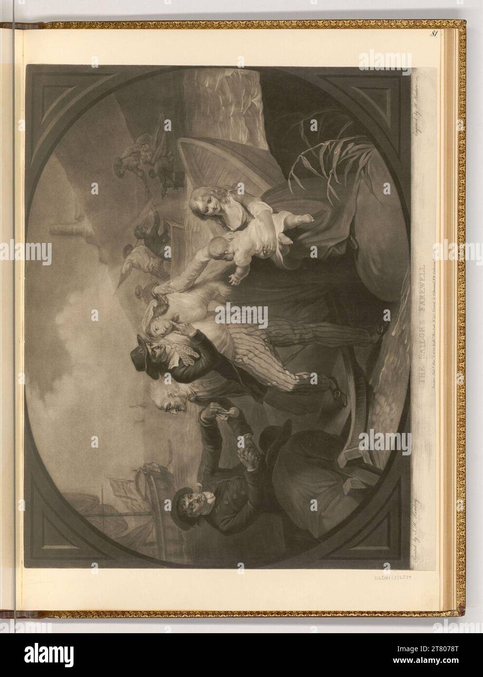 Johann Heinrich Ramberg The Sailors Farewell. Skiing around 1785 Stock ... Johann Heinrich Ramberg The Sailors Farewell. Skiing around 1785 Stock ...