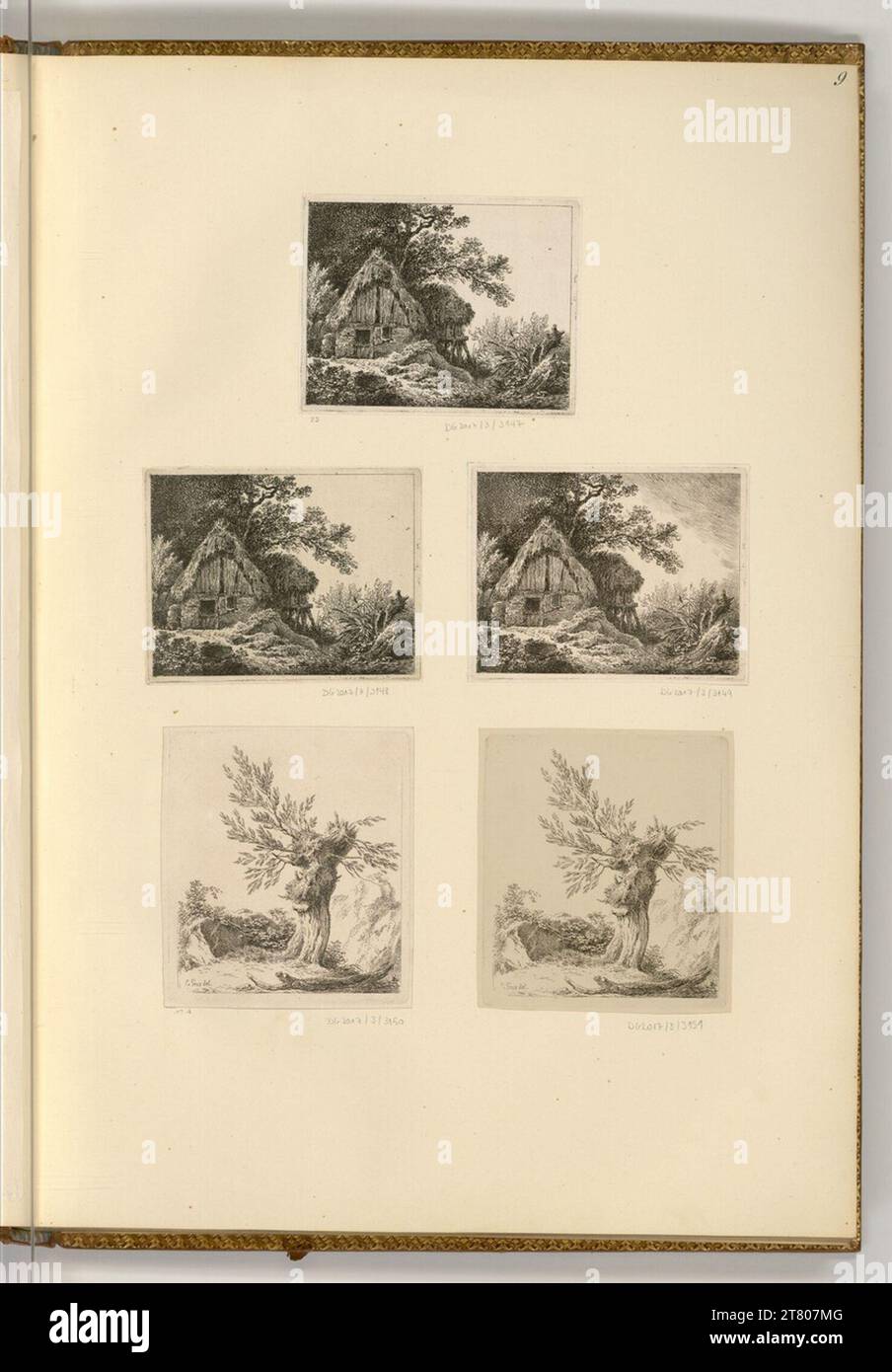 Martin von Molitor (Ausführende r Künstler in) Landscape with hut ...