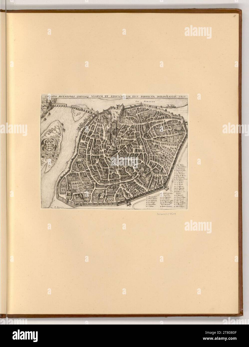 Avignon karte hi-res stock photography and images - Alamy