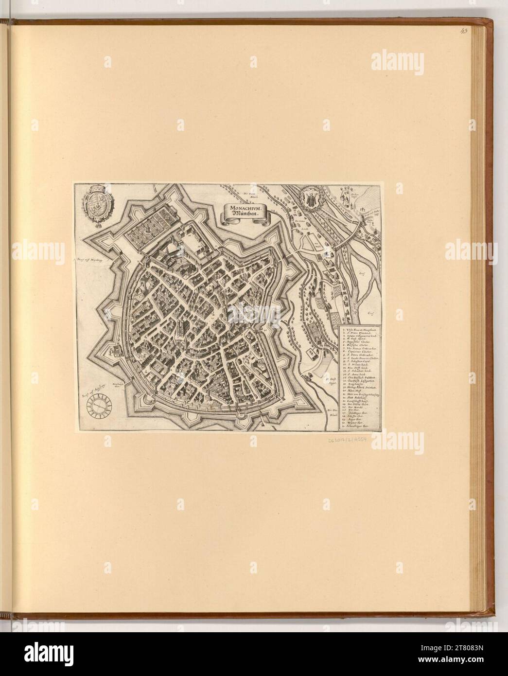 Matthäus Merian der Ältere (An der Entstehung Beteiligte r) Munich (map ...
