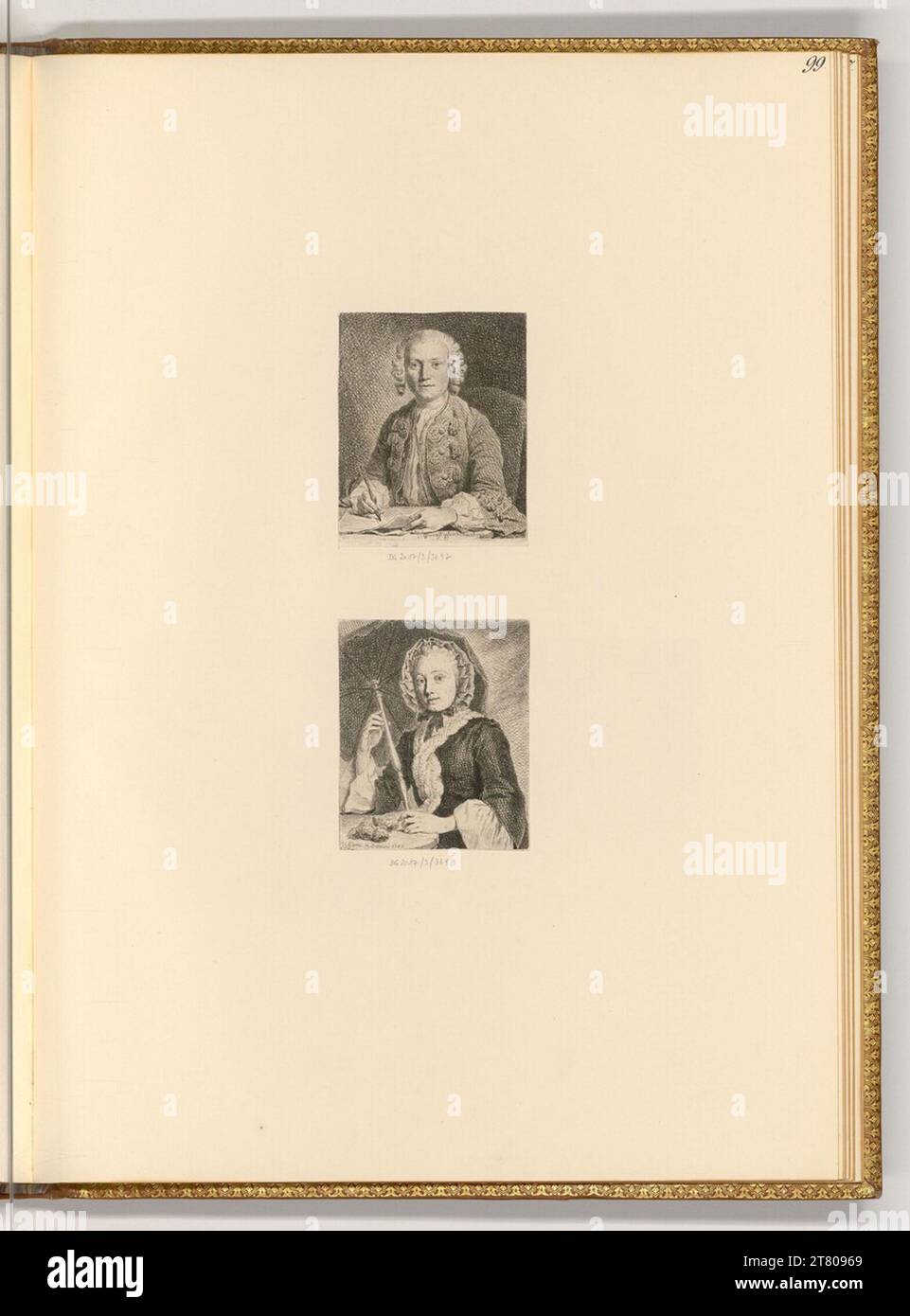 Johann Gottlieb Glume (Ausführende r Künstler in) Portraits Johann ...