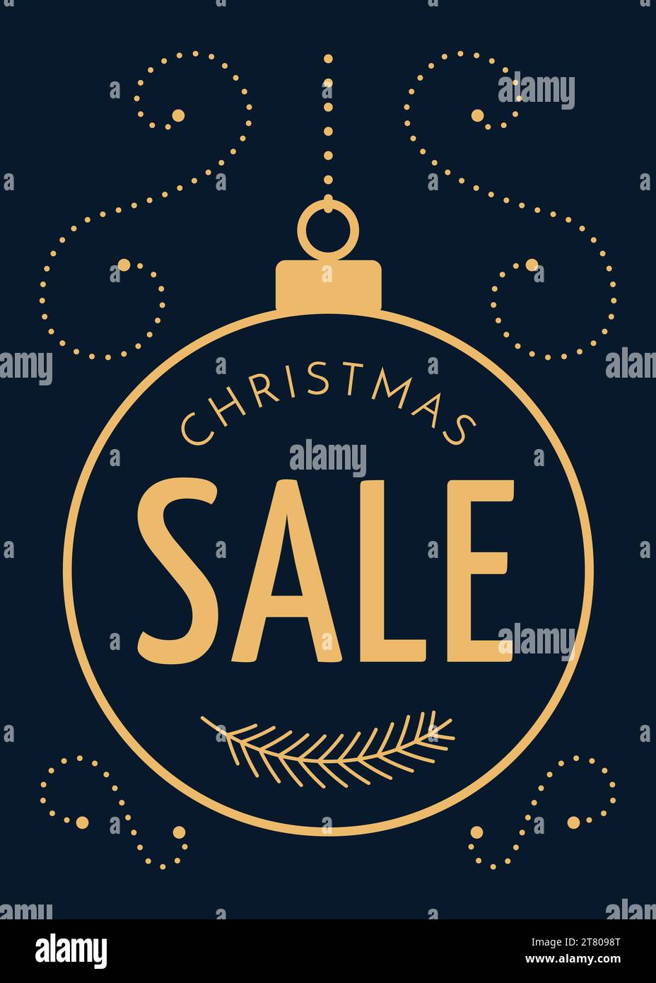 Christmas sale discount promo Stock Vector Images - Alamy