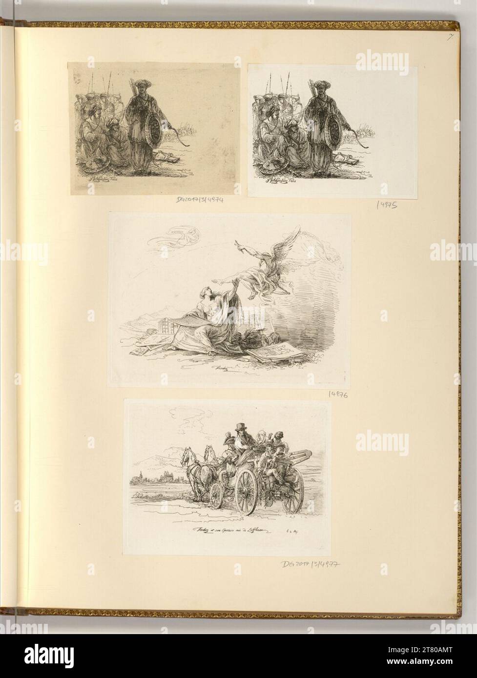 Joseph Fischer (Ausführende r Künstler in) An oriental with arrow and ...