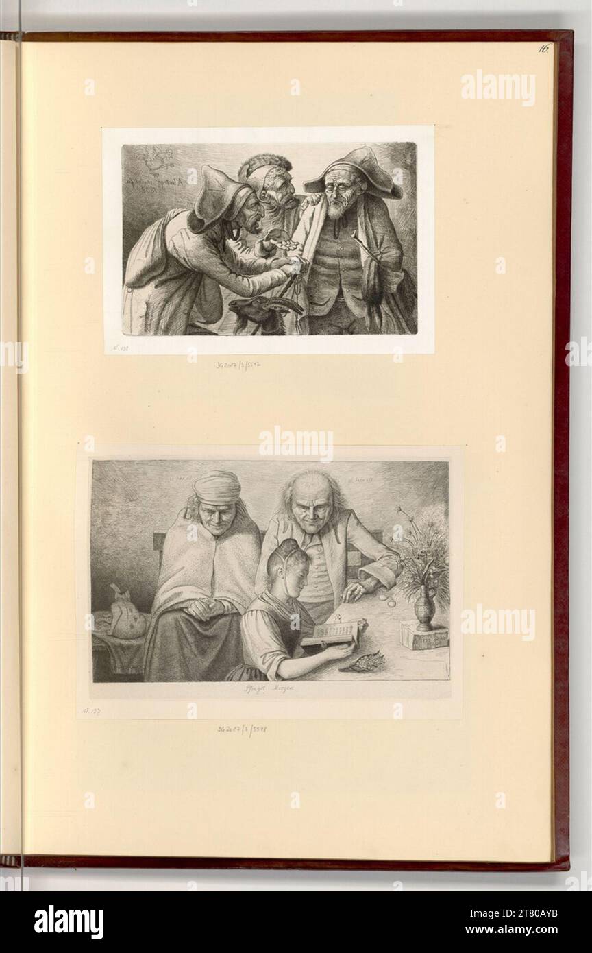 Ludwig Emil Grimm (Ausführende r Künstler in) A cattle trade, three men ...