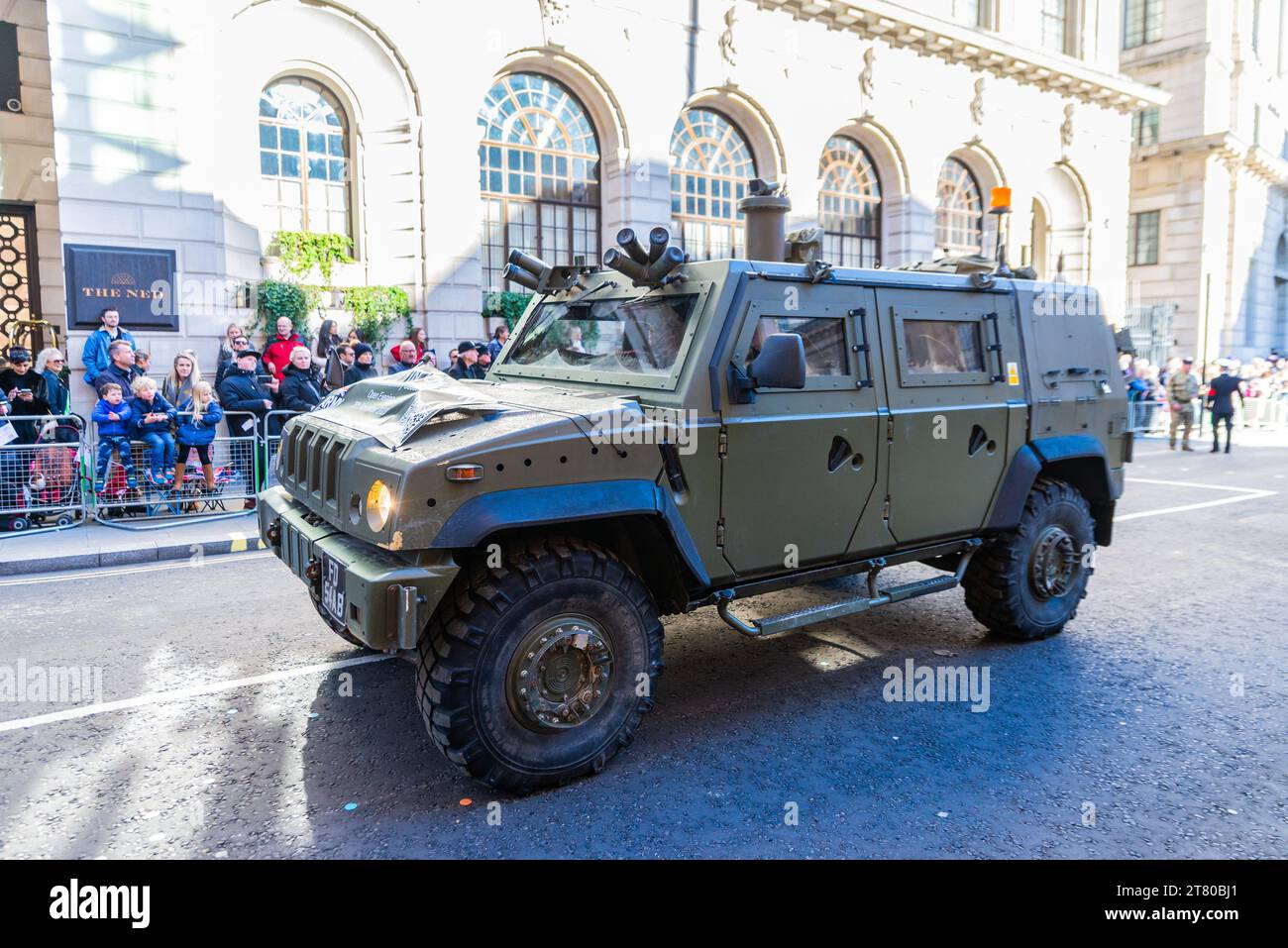 Panther CLV 4x4 command and liaison vehicle at the Lord Mayor's Show ...