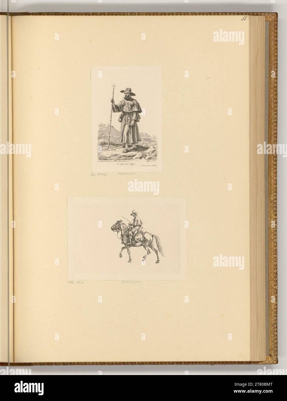 Johann Adam Klein (Ausführende r Künstler in) A Spanish pilgrim ...