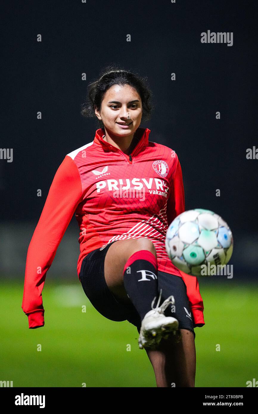 Rotterdam, Netherlands. 17th Nov, 2023. Rotterdam - Emma Pijnenburg of ...