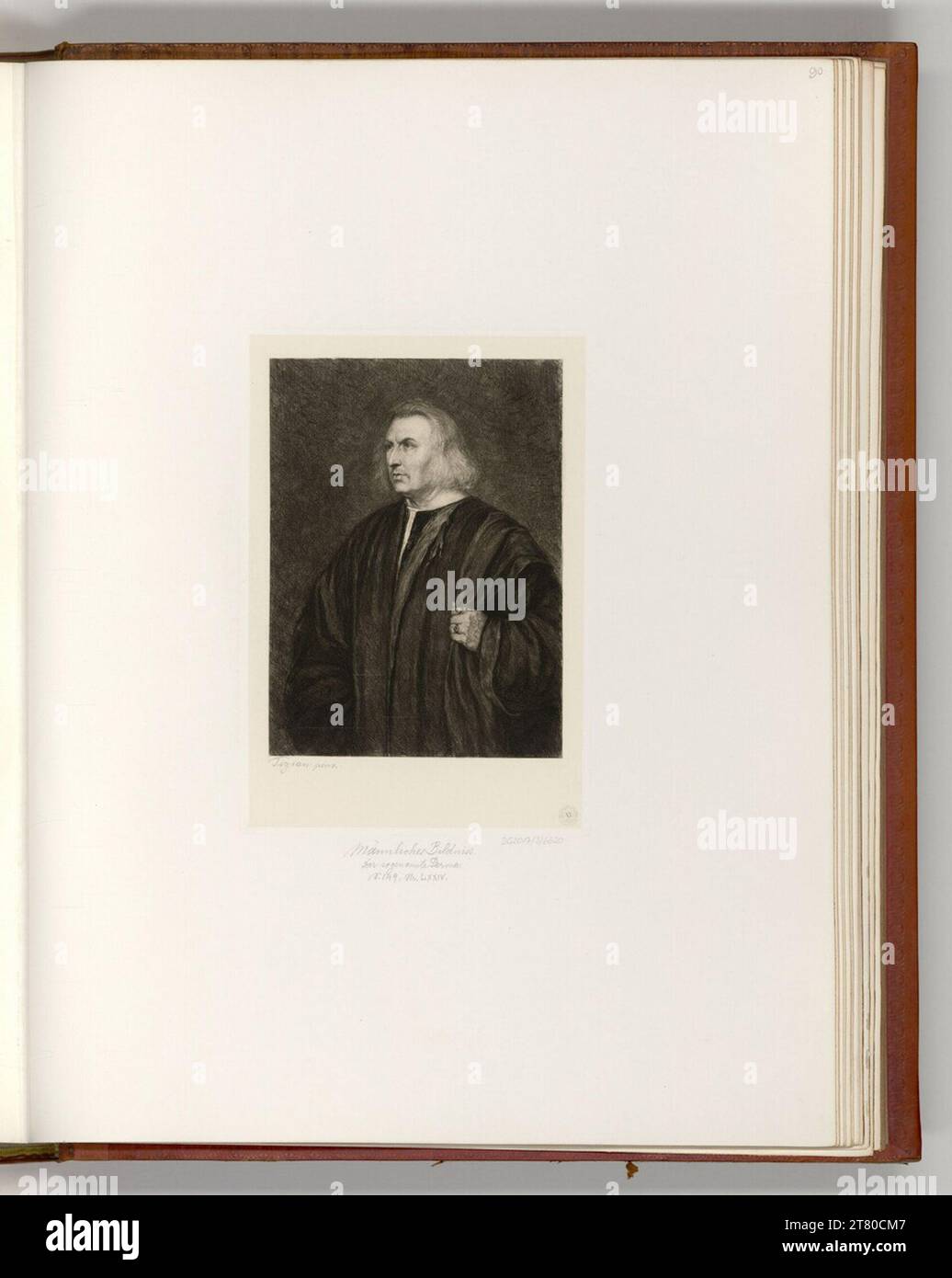 William Unger (Engraver) The doctor Gian Giacomo Bartolotti da Parma ...