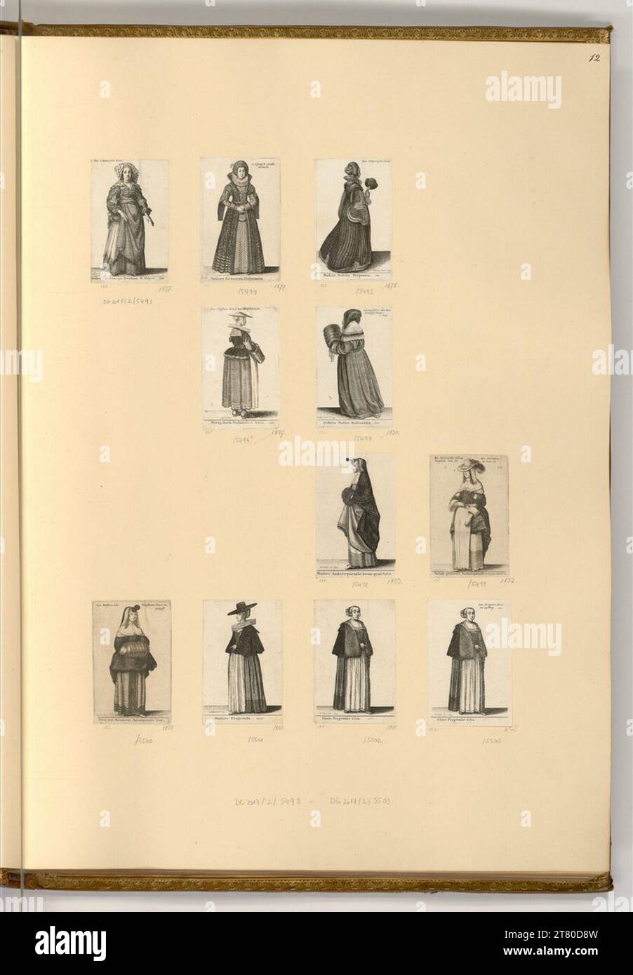 Wenzel Hollar (Ausführende r Künstler in) Cultures of clothing from ...