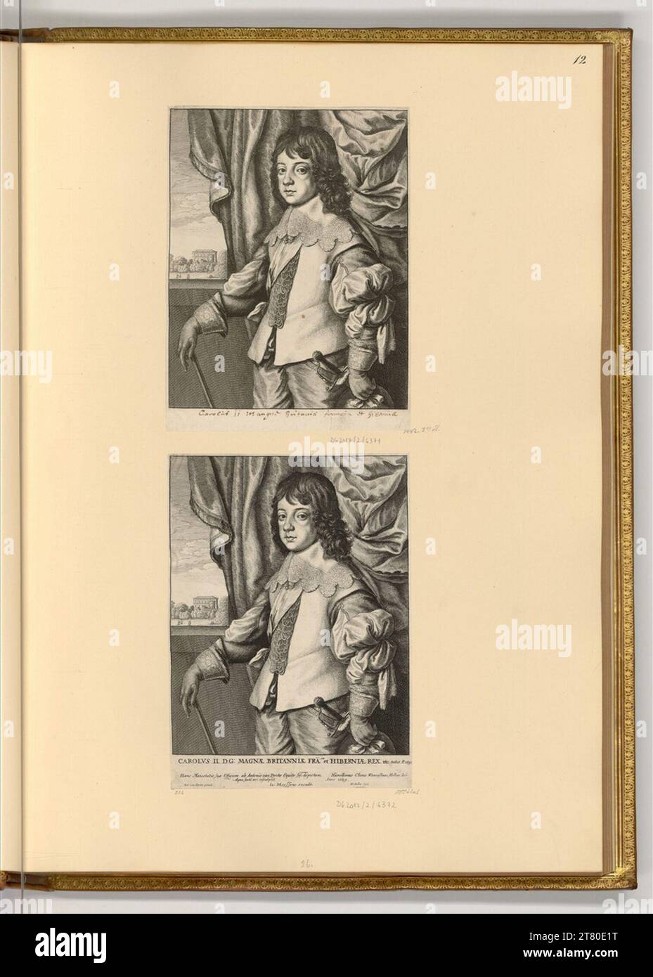 Wenzel Hollar (Engraver) Portraits Charles II as a child (England ...