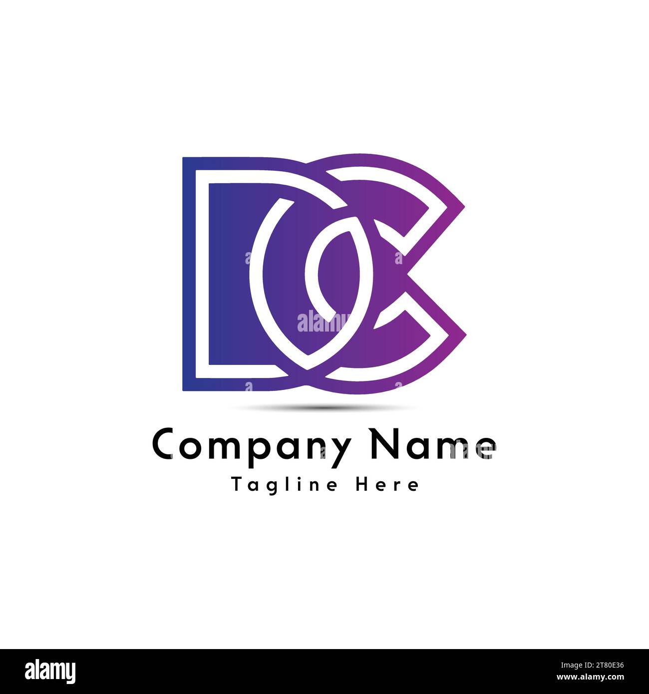 DC letter creative logo design Stock Vector Image & Art - Alamy
