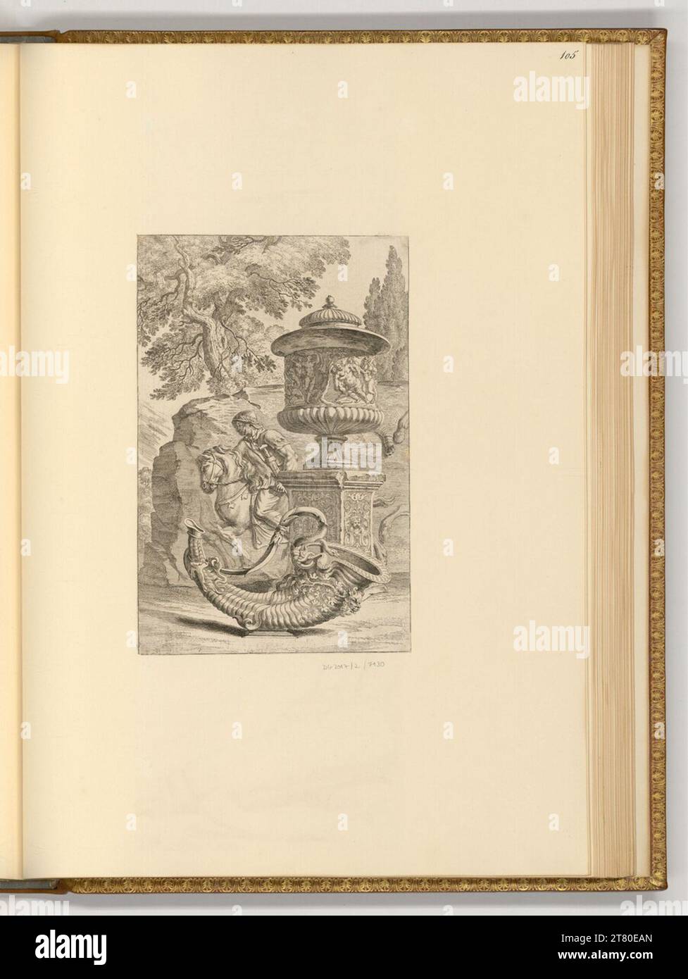 Georg Christoph Eimmart (The Younger) Ancient objects. etching Mitte 17.-Mitte 18. Century Stock ...