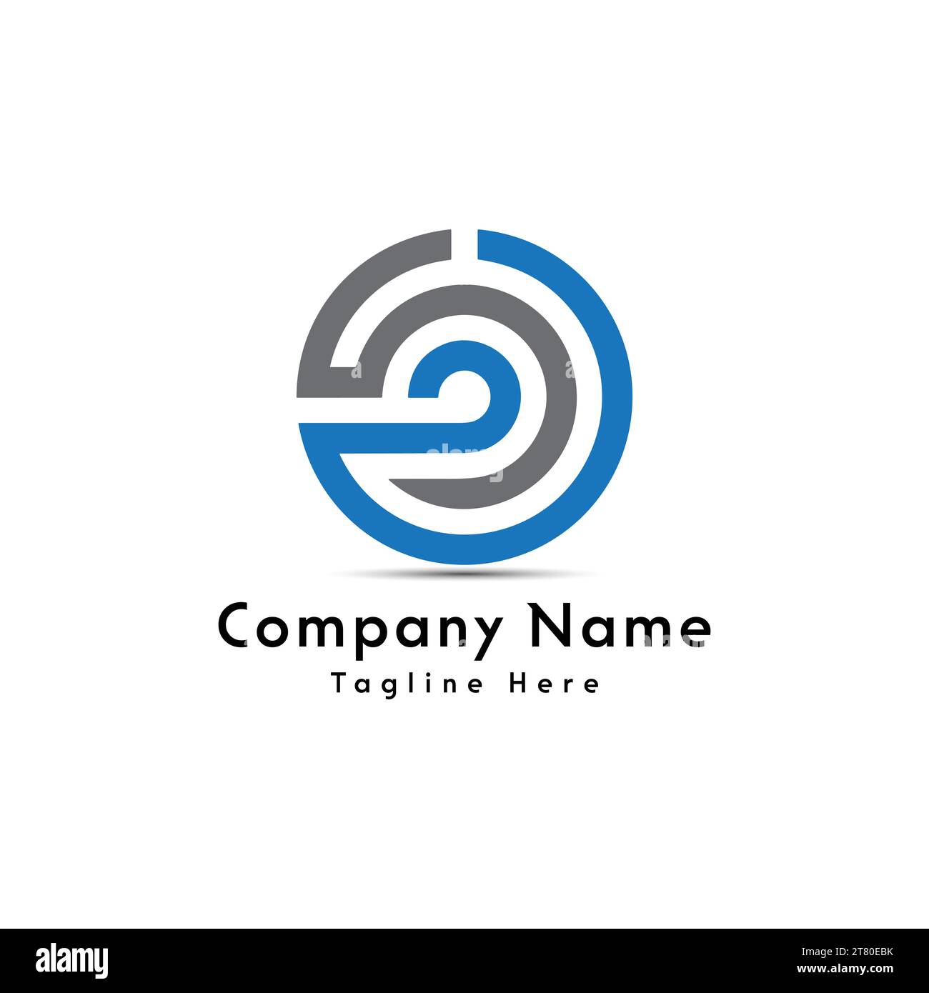 SD letter round shape logo design Stock Vector Image & Art - Alamy