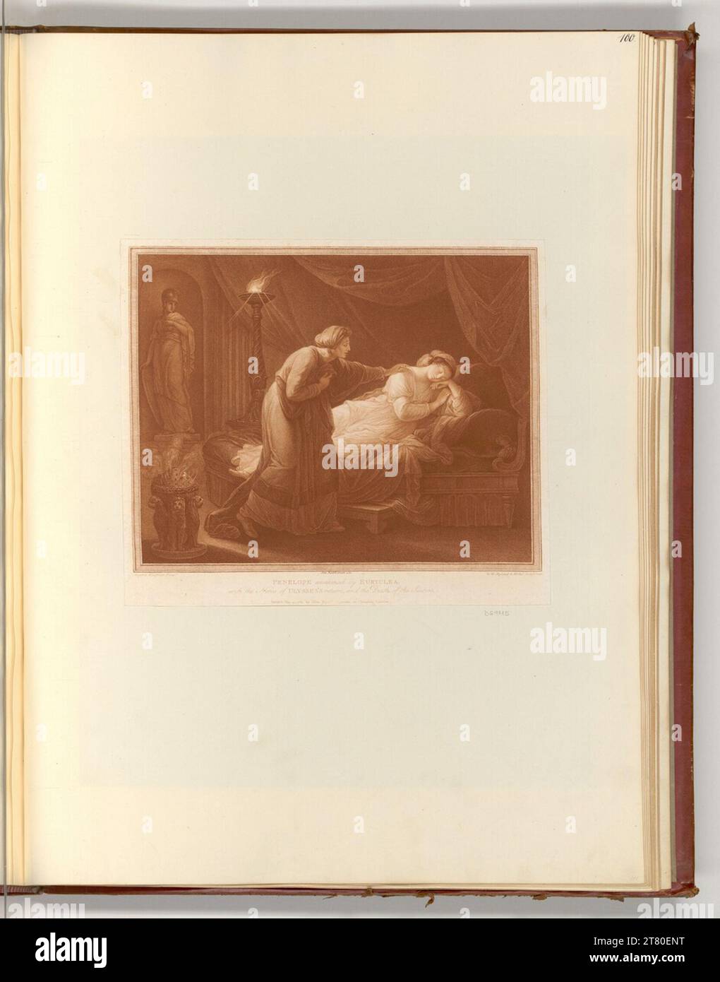 Maria Anna Angelika Catharina Kauffmann Penelope woken up by Euryclea ...